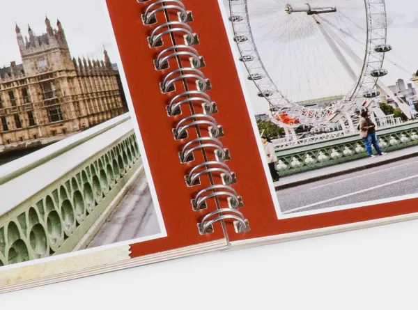 Fotobog ringbind A5 liggende | myphotobook